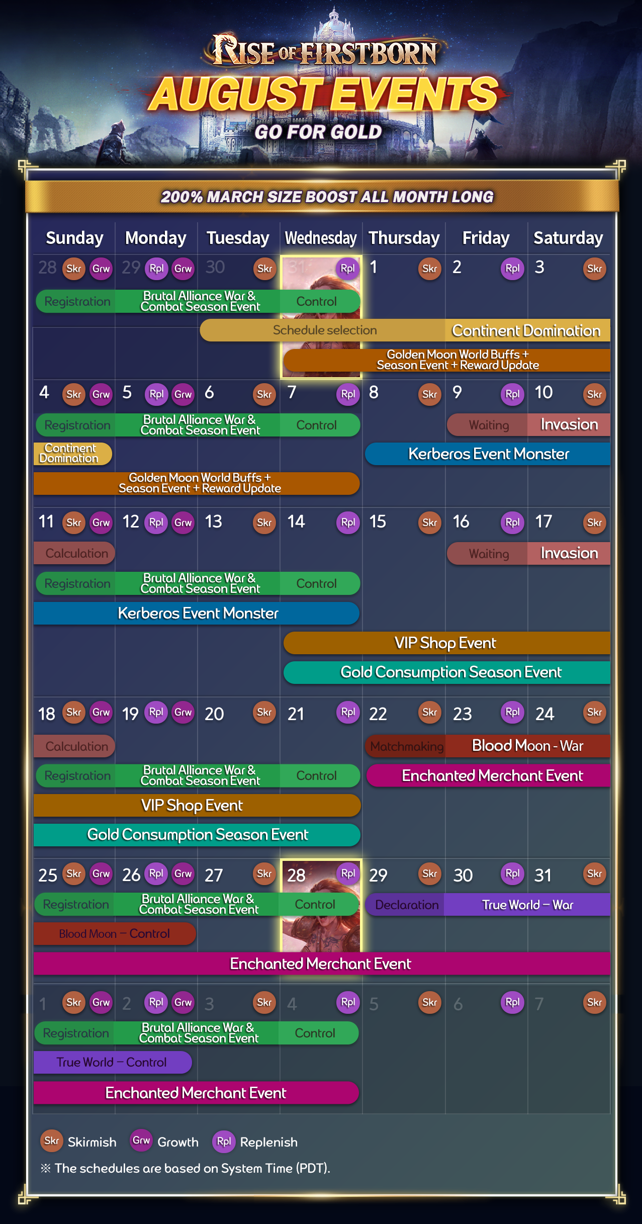 August 2024 Events At A Glance!