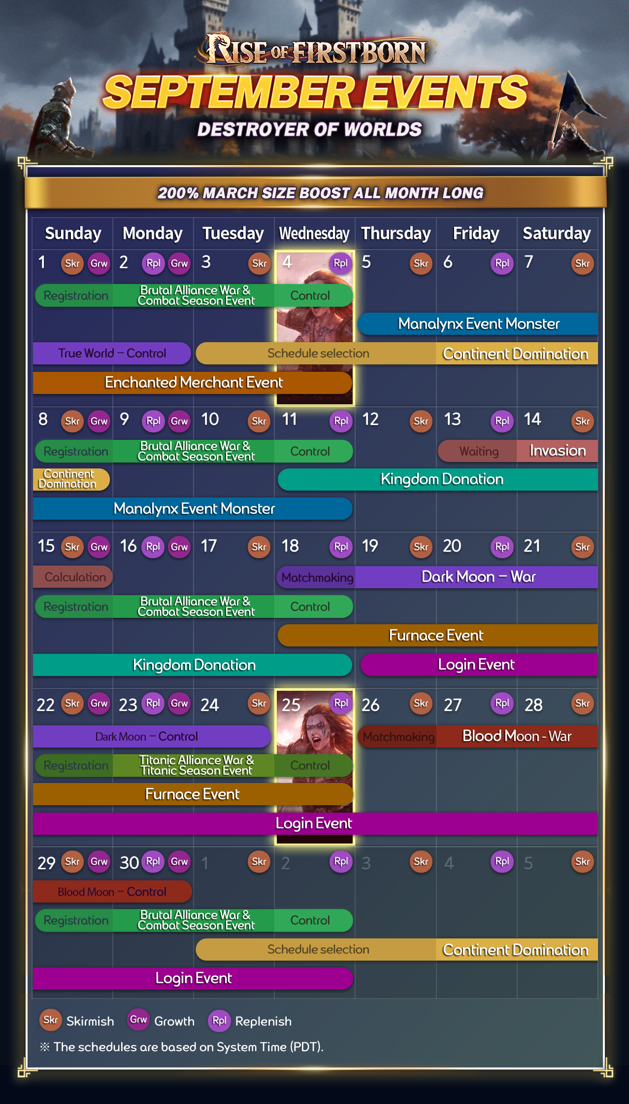 September 2024 Events At A Glance!